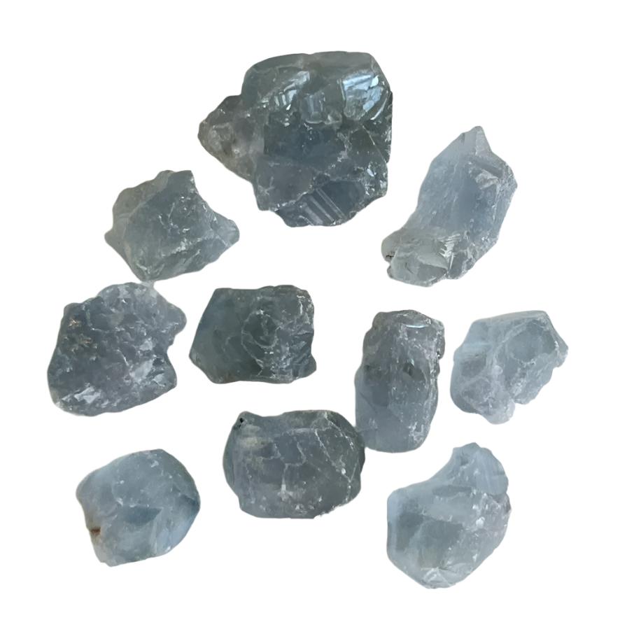 Celestite Rough (Small Pieces) – Green Spirit Rising