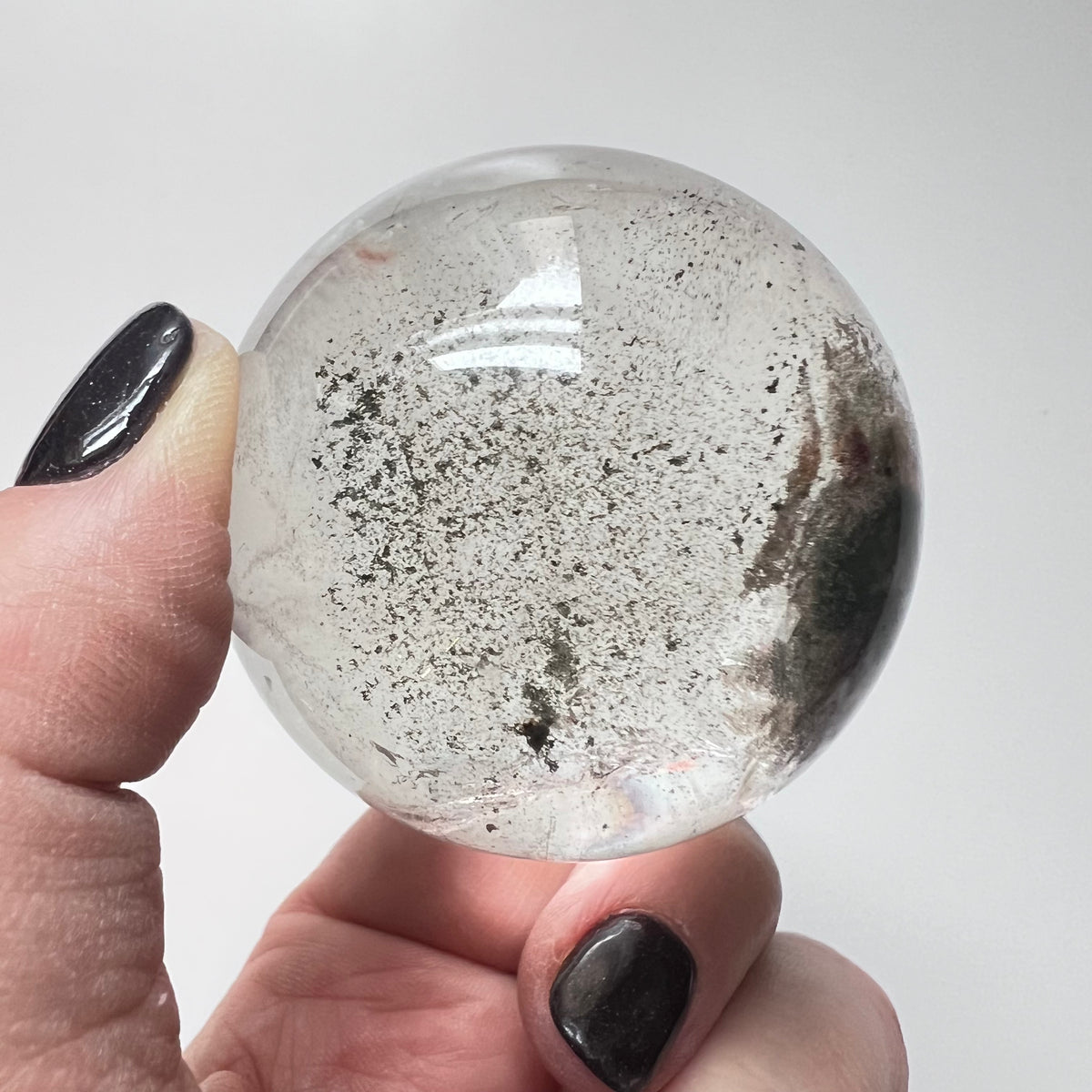 Quartz Sphere (with Inclusions/Garden Quartz) 45mm – Green Spirit