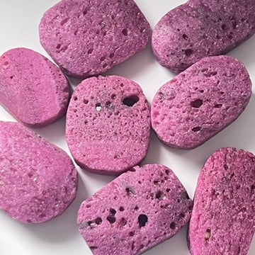 Ruby (Honeycomb) Palm Stone – Green Spirit