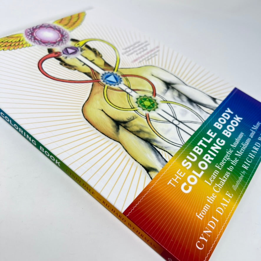 The Subtle Body Coloring Book by Cyndi Dale – Green Spirit