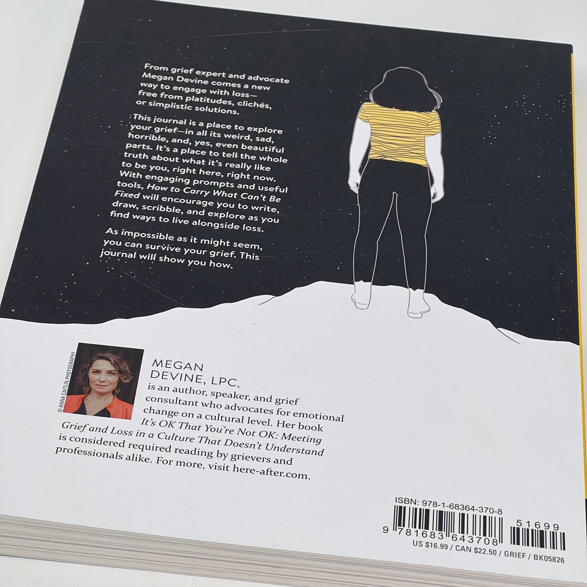 How to Carry what can't be Fixed by Megan Devine (A journal for grief ...