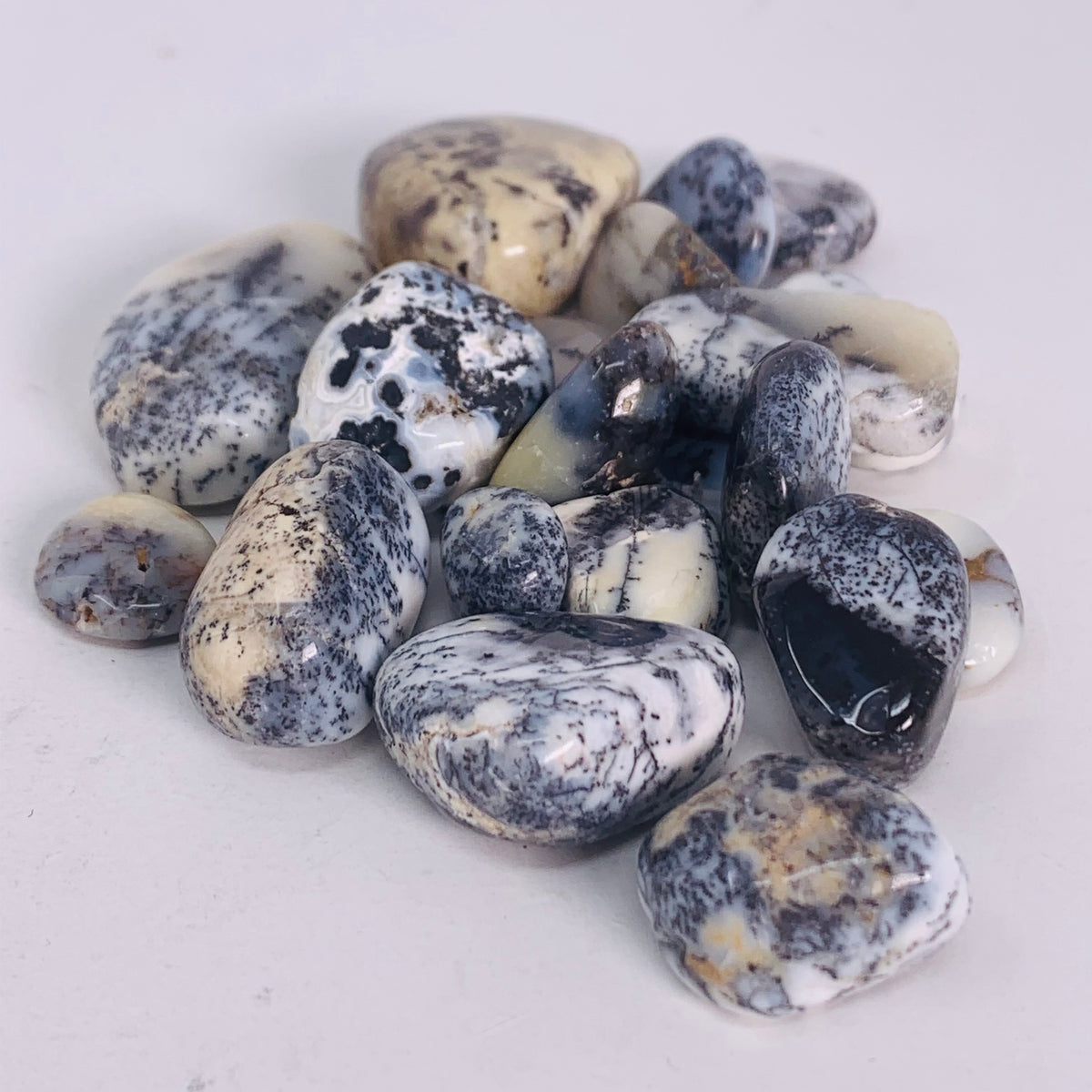 Dendritic Agate - Tumbled (2 sizes) – Green Spirit
