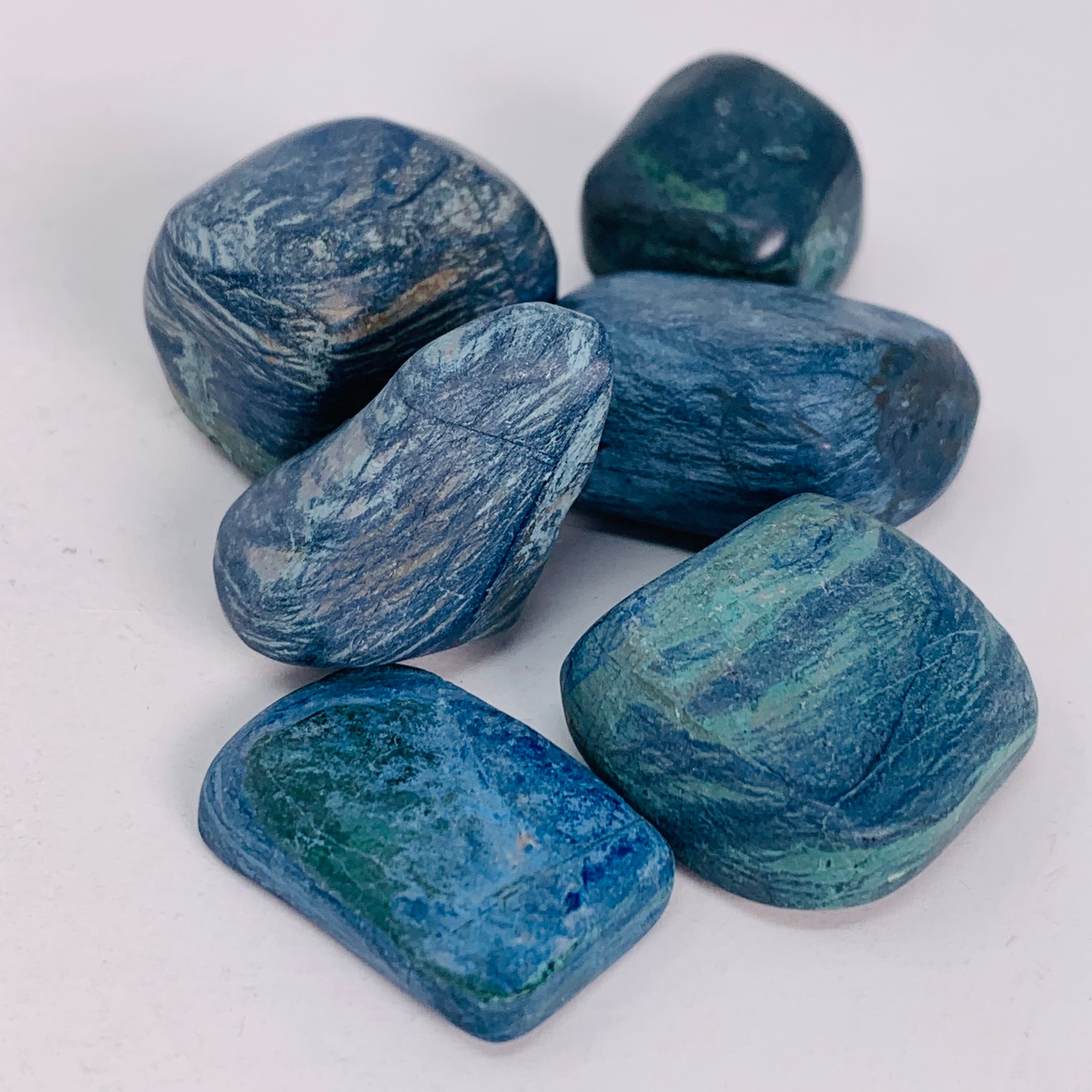 Azurite Tumbled