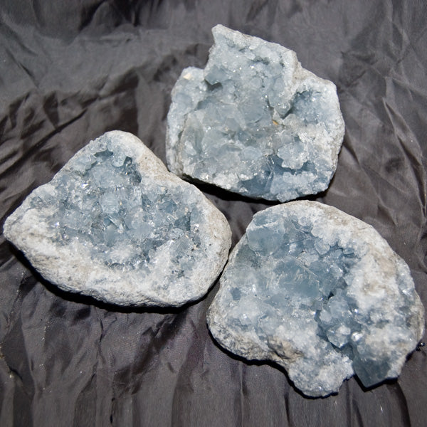 Celestite Rough Cluster (medium) $19 – Green Spirit
